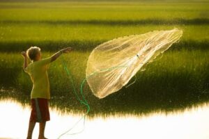 What Size Cast Net Is Easiest To Throw? - Irvine Lake